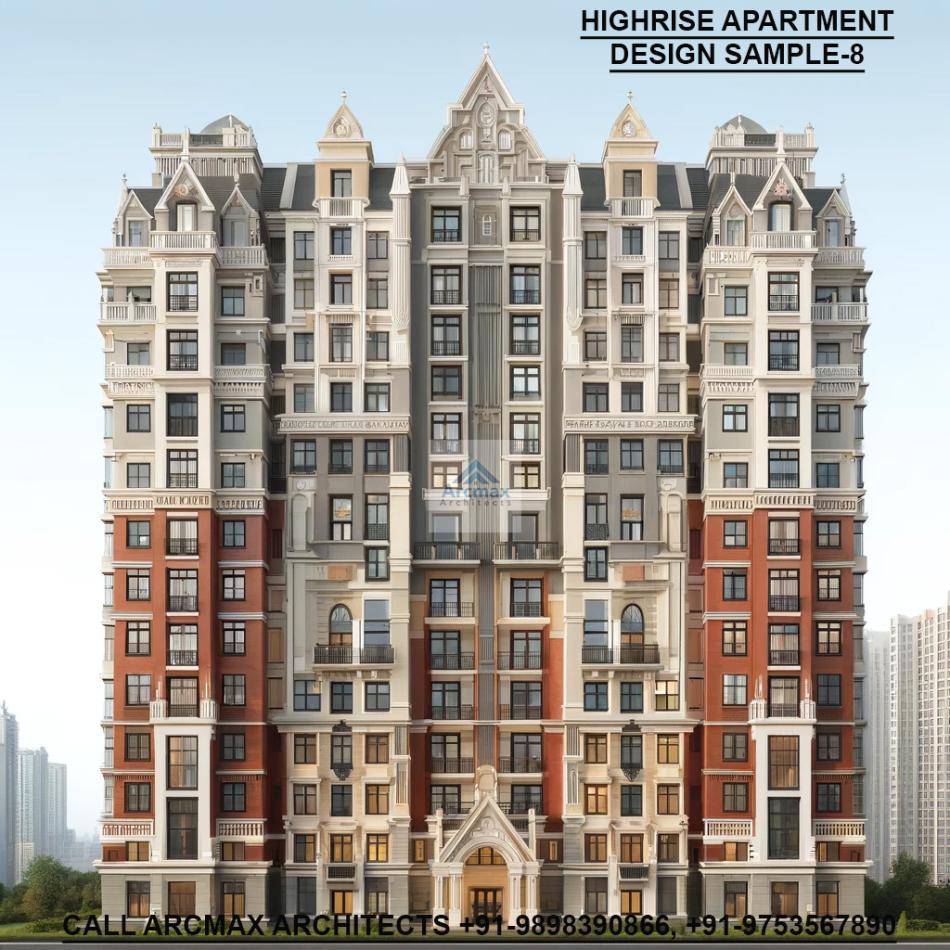 Conceptual Design & Feasibility Analysis for High-Rise Apartments | Arcmax Architects